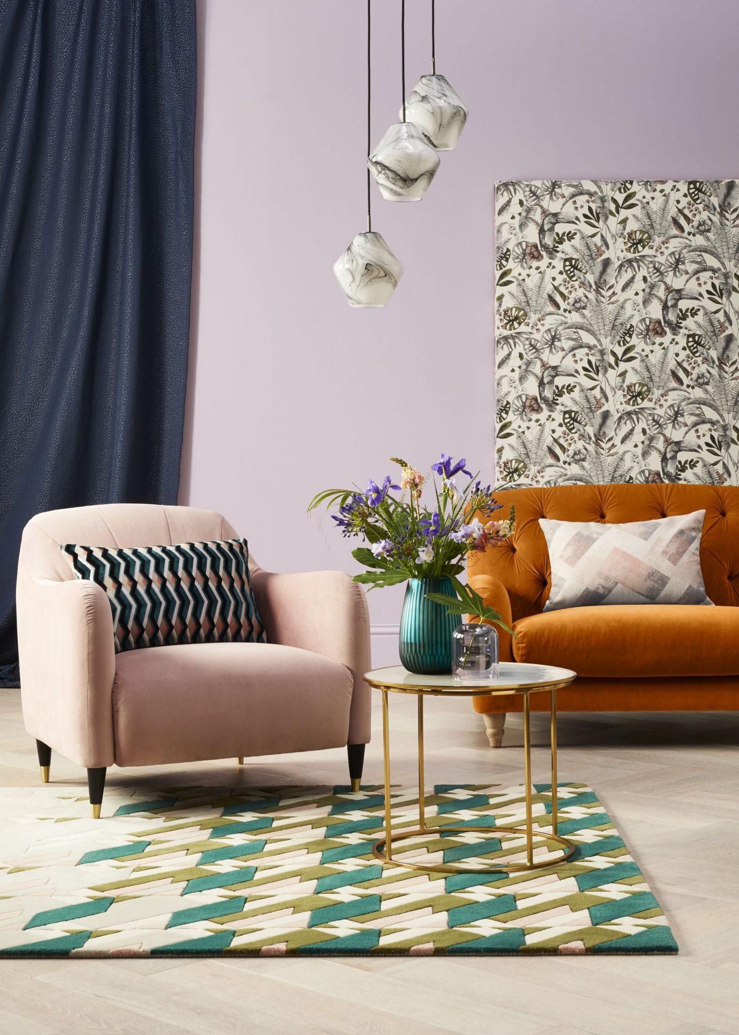 Follow our guide on geometric design trends for the home